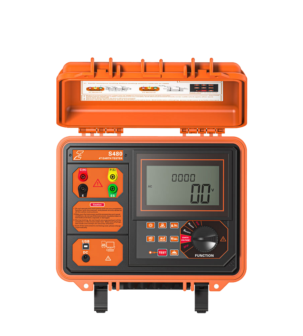 S480 – 4 Terminal Earth Tester