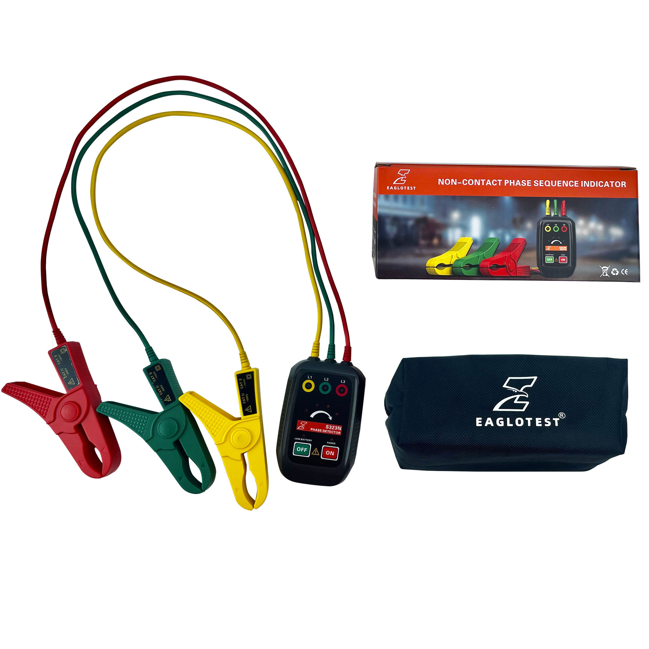 S323N – 3ph Phase Sequence Indicator (Phase Rotation Meter)